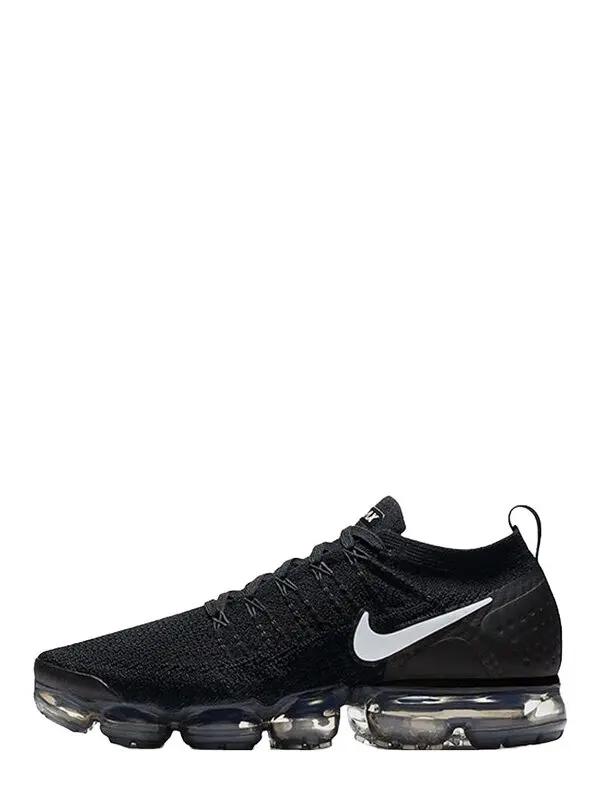 Nike Vapormax Flyknit 2 - Black/white-dk Grey-mtlc Silver