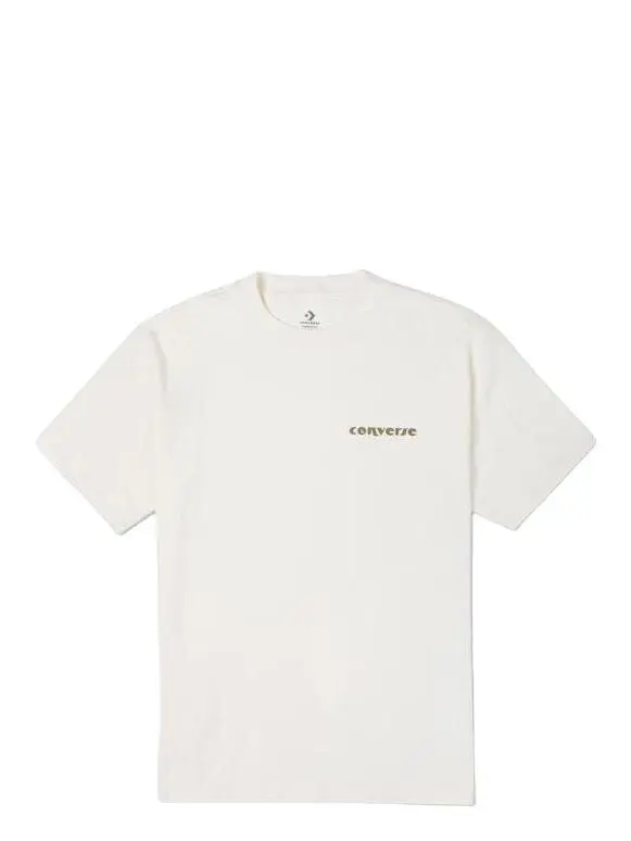 CONVERSE Desert Graphic Tee Asia Sizing - White