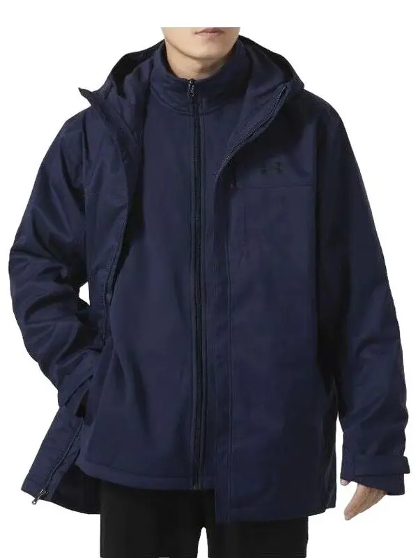 Under Armour Three-in-one Hooded Jacket - Blue