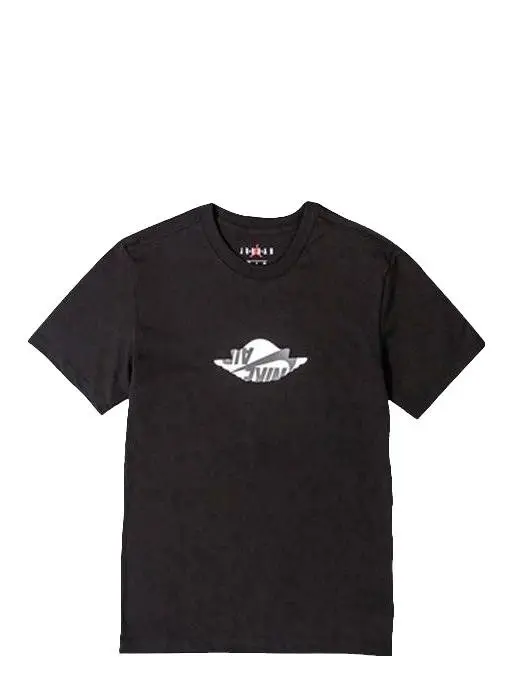 JORDAN Air Basketball Athleisure Casual Sports Short Sleeve - Black