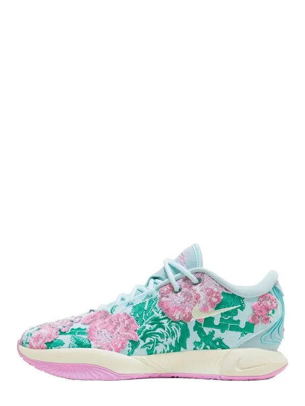 Nike Lebron 21 Premium Ep "grandma's Couch - Baltic Blue/coconut Milk/stadium Green
