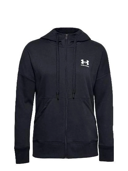 Under Armour Rival Logo Printing Hoodie - Black