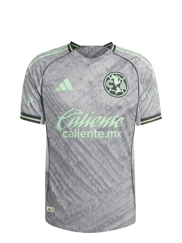 Adidas Club America 25/26 Third Authentic Jersey - Grey Two
