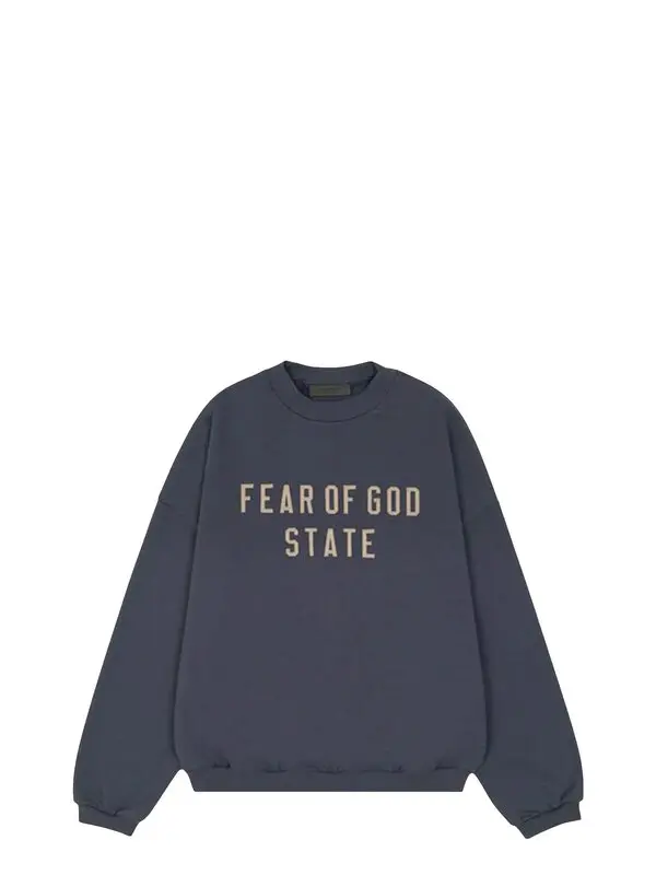 Fear Of God Heavy Fleece Sweatshirt - Marine