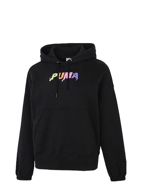 PUMA Downtown Printing Logo Hoodie - Default Color