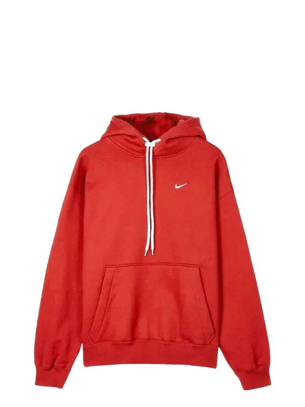 Nike Casual Sports Fleece Drawstring Pullover - University Red