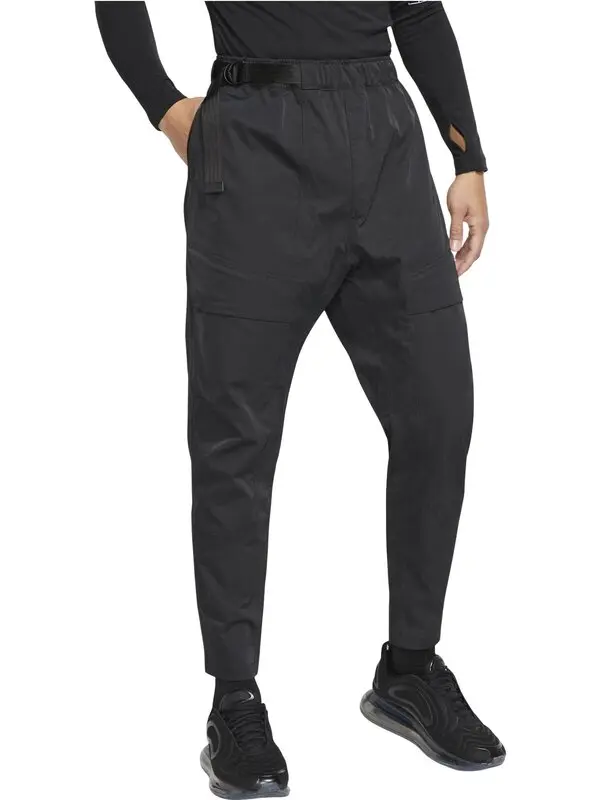 Nike Tech Pack Woven Loose Sports Long Pants - Black
