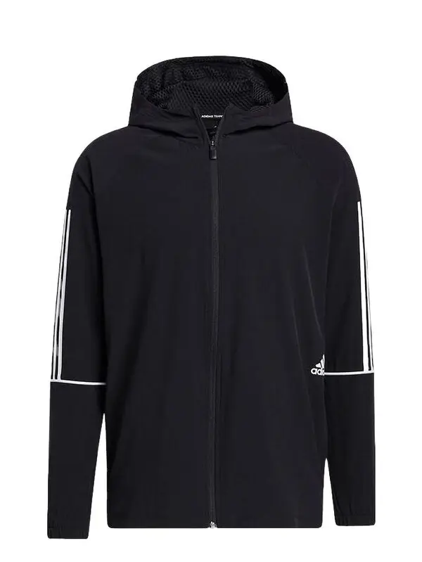 Adidas Zipper Sports Hooded Jacket - Default Color
