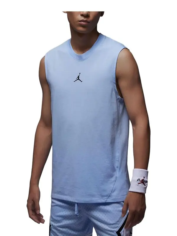 JORDAN Air Sport Dri-fit Logo Tank - Blue