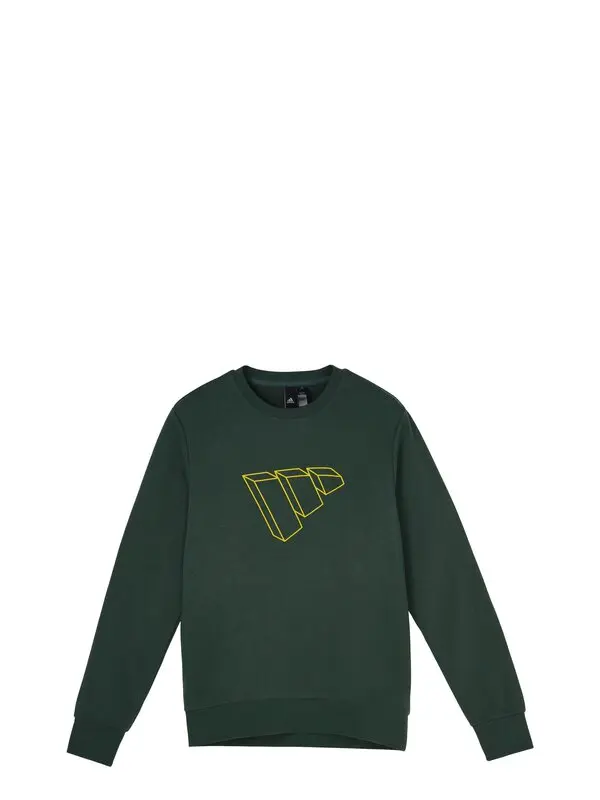 Adidas Graphic Pullover Sweatshirt - Green