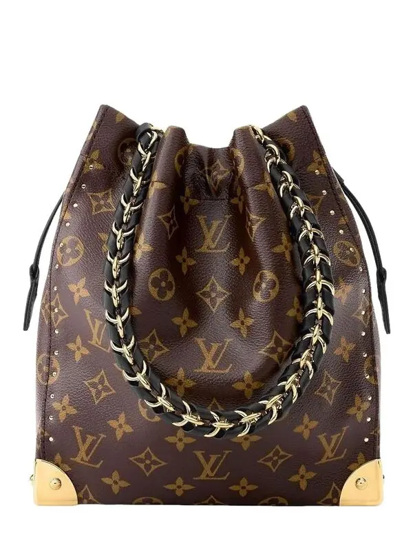 LOUIS VUITTON Monogram Noé Trunk Bag - Brown