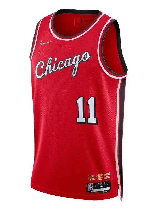Nike X Nba Chicago Bulls Demar Derozan #11 Jersey - Red
