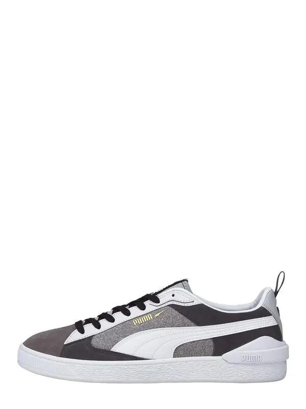 PUMA Suede Block Wt Foam Strip 2 Sneakers - Black/white/gray