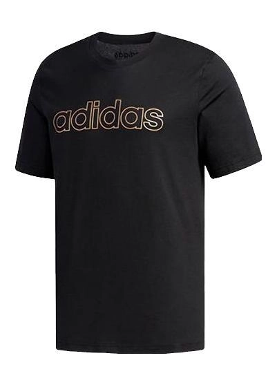 Adidas Ess Br Tee Sports Stylish Round Neck Short Sleeve - Black