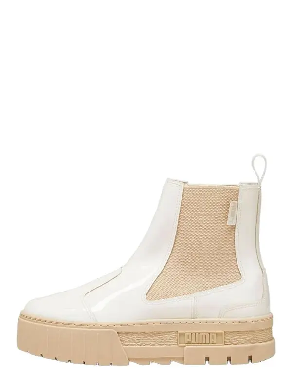 PUMA Mayze Chelsea Boots - Cream White