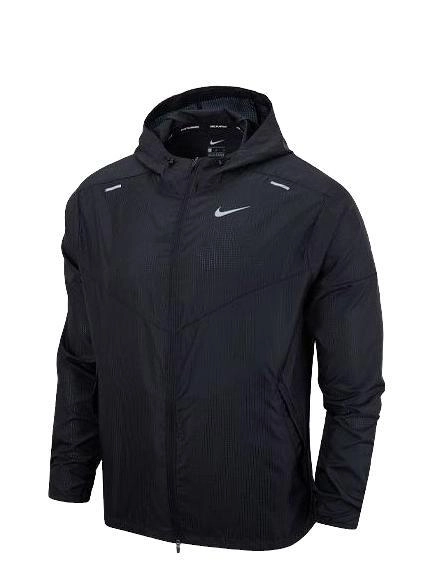 Nike Windrunner Woven Reflective Jacket - Black