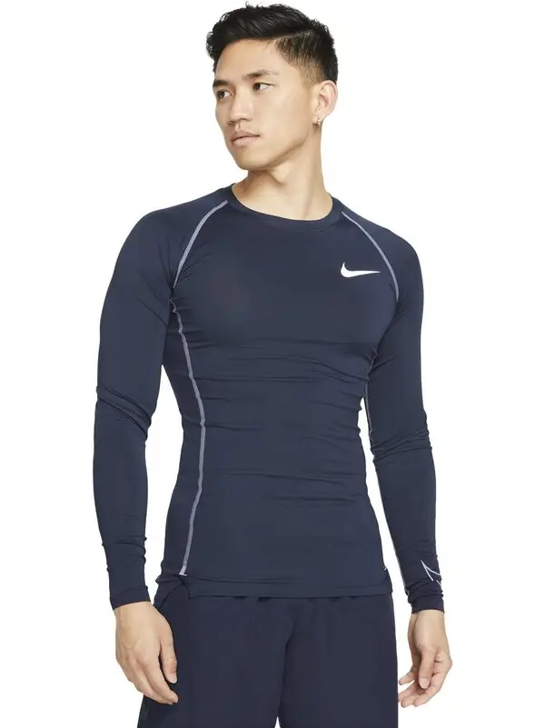 Nike Pro Dri-fit Long Sleeve Athletic Top - Default Color