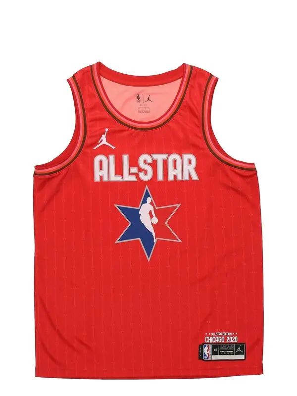 JORDAN Nba All-star Edition Swingman Basketball Jersey - Red