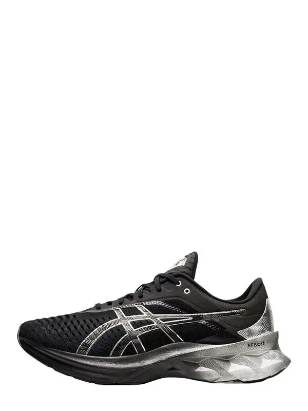 Asics Novablast Low Top Athletic Sneakers - Black