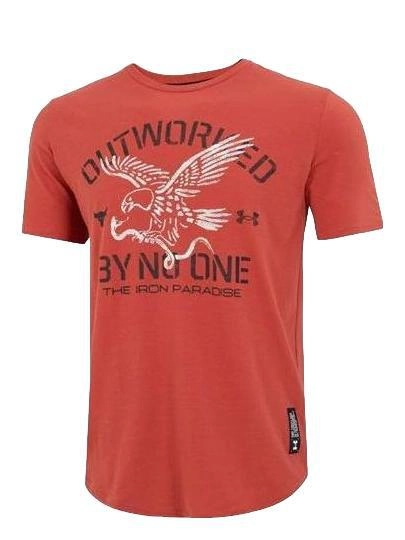 Under Armour Project Rock Outworked T-shirt - Red