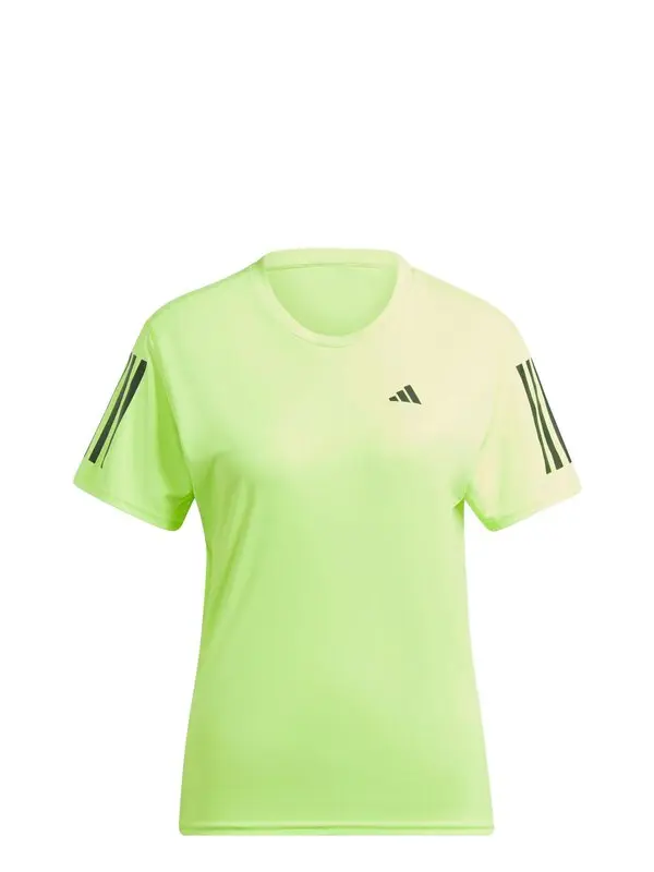 Adidas Own The Run Tee - Lucid Lemon/black