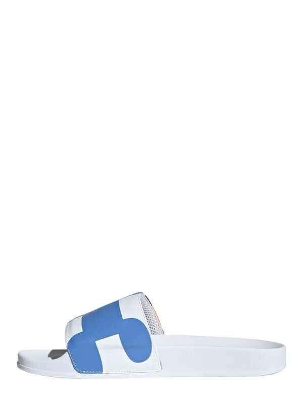 Adidas Y-3 Adilette Slides - White/blue/orange