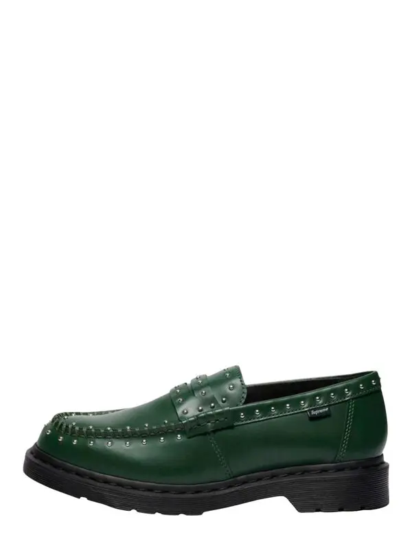 Dr. Martens X Supreme Studded Loafer - Green