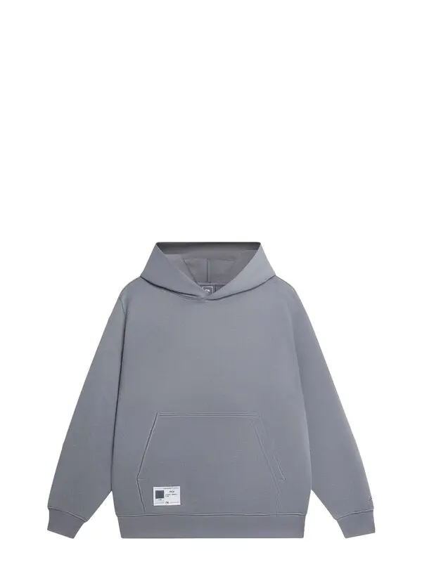 LI-NING Label Logo Hoodie - Grey