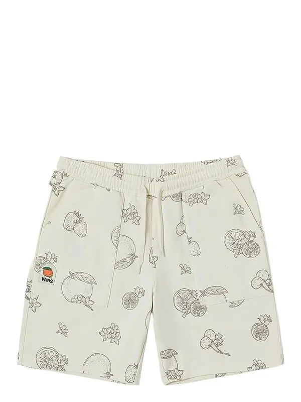 VANS Graphic Knit Shorts - White
