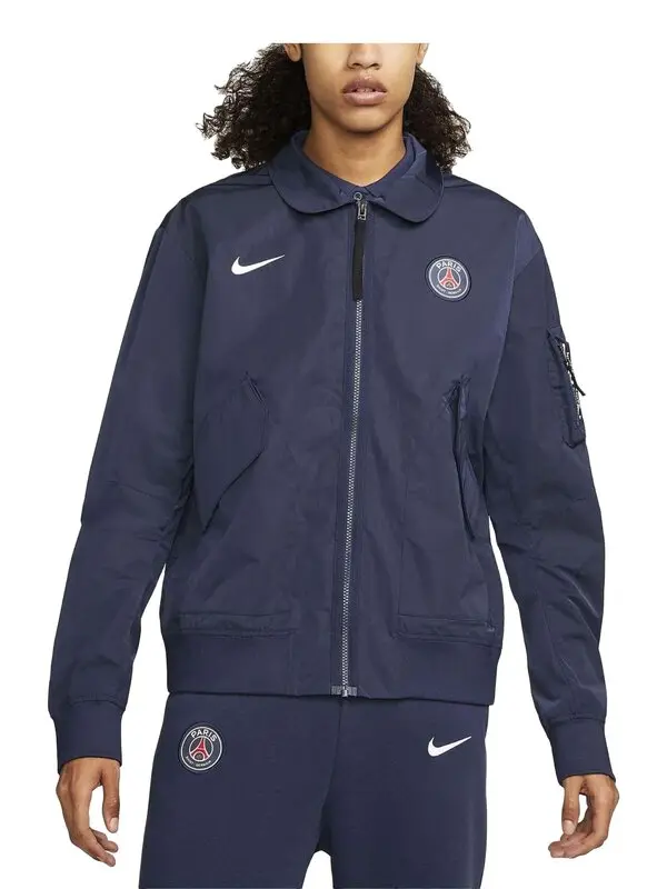 Nike Paris Saint-germain Unlined Bomber Jacket - Navy
