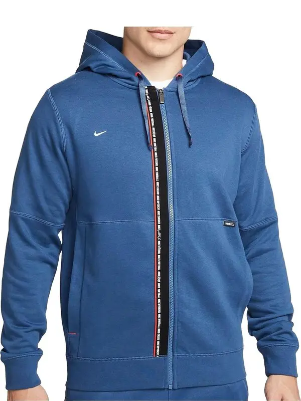 Nike F.c. Tribuna Full-zip Hoodie - Blue