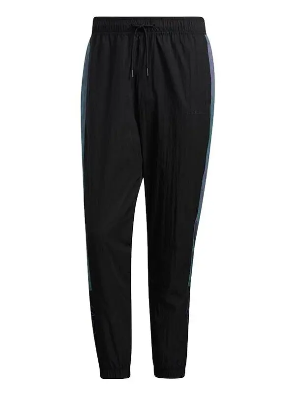 Adidas Neo Sw Wvn Tp Contrasting Colors Bundle Feet Sports Pants/trousers/joggers - Black