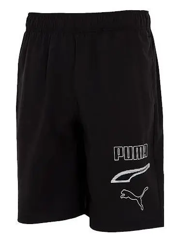 PUMA Rebal Woven Shorts - Black