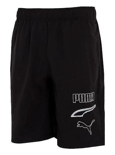 PUMA Rebal Woven Shorts - Black