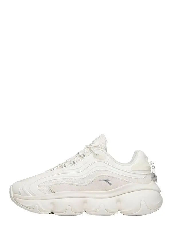 ANTA Life Series Sneakers Chunky Platform - Ivory/silver