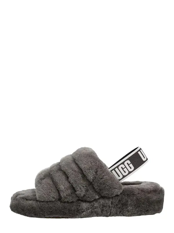 UGG Fluff Yeah Slide - Grey
