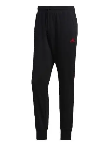 Adidas Cny Ft Pant Lacing Elastic Waistband Basketball Sports Pants - Black