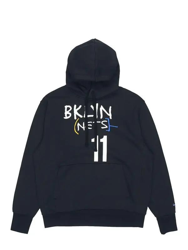 Nike Brooklyn Nets Kyrie Irving Basketball Hoodie - Black
