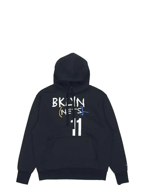 Nike Brooklyn Nets Kyrie Irving Basketball Hoodie - Black