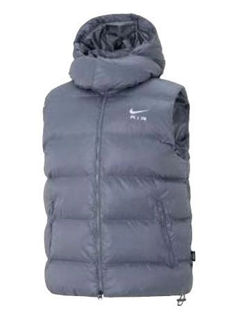 Nike Therma-fit Hoody Vest - Grey