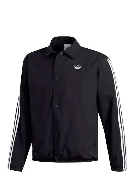 Adidas Originals Trefoil Baseball Jacket - Black