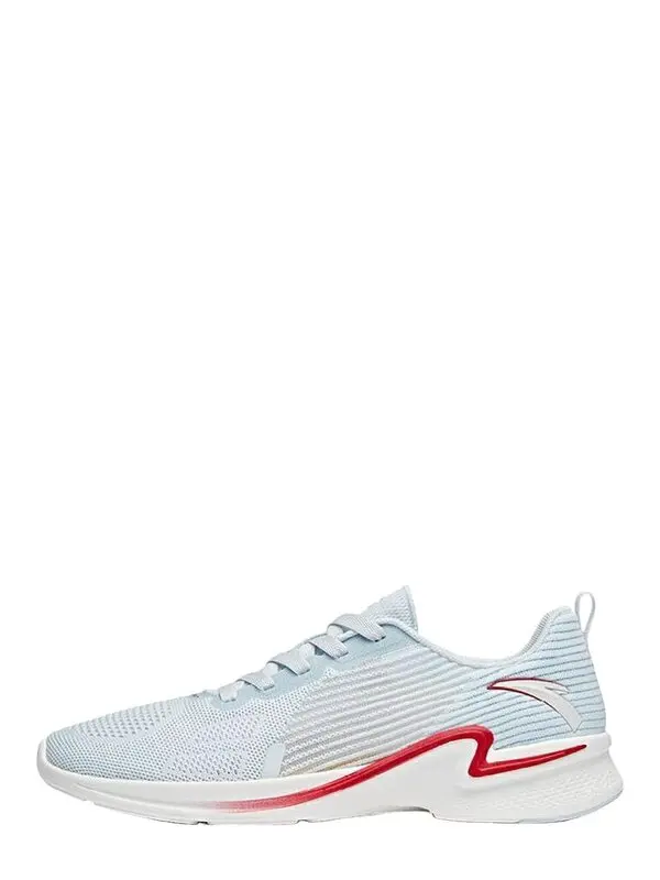 ANTA Hydrogen Running 2 Sneakers - Light Blue/red/white