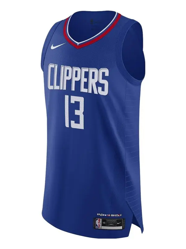 Nike X Nba La Clippers Vaporknit Jersey Paul George 13 - Blue
