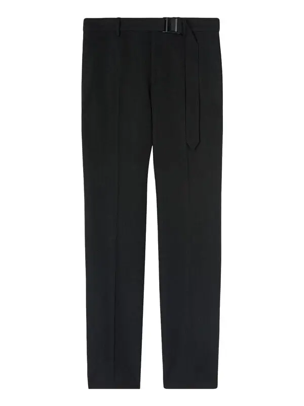 Off-White Belted Trousers - Black
