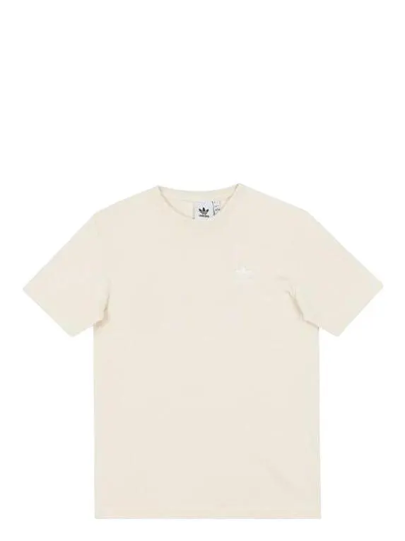 Adidas Originals Adicolor Essentials Solid Color Casual Round Neck Short Sleeve White T-shirt - Default Color