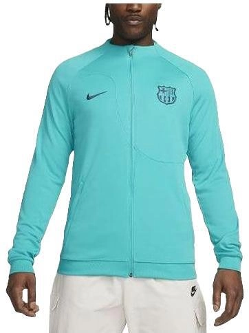 Nike Fc Barcelona Academy Pro Third Knit Jacket - Thunder Blue