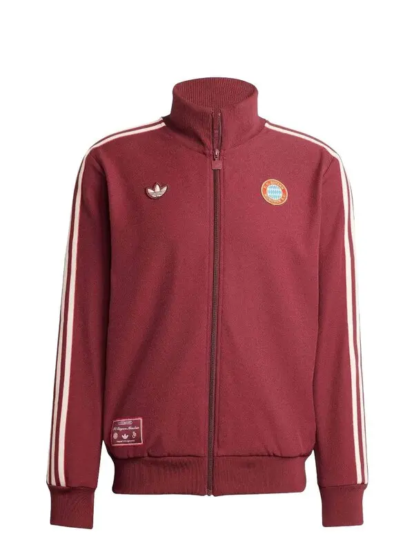 Adidas Fc Bayern Terrace Icons Track Top - Red
