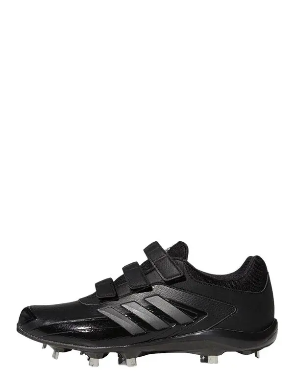 Adidas Adizero Stabile Low Ac Cleats - Black/gray