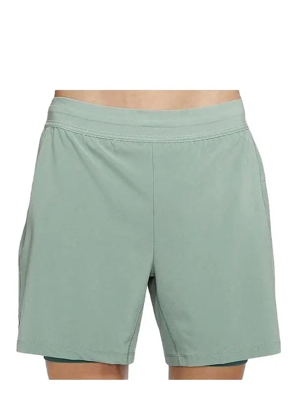 Nike 2-in-1 Logo Shorts - Light Green