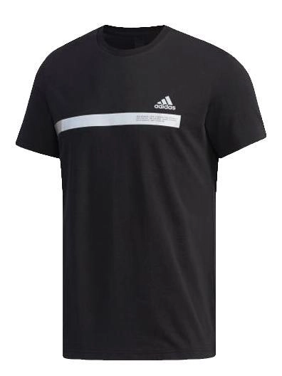 Adidas Tee Tape Sports Short Sleeve - Black